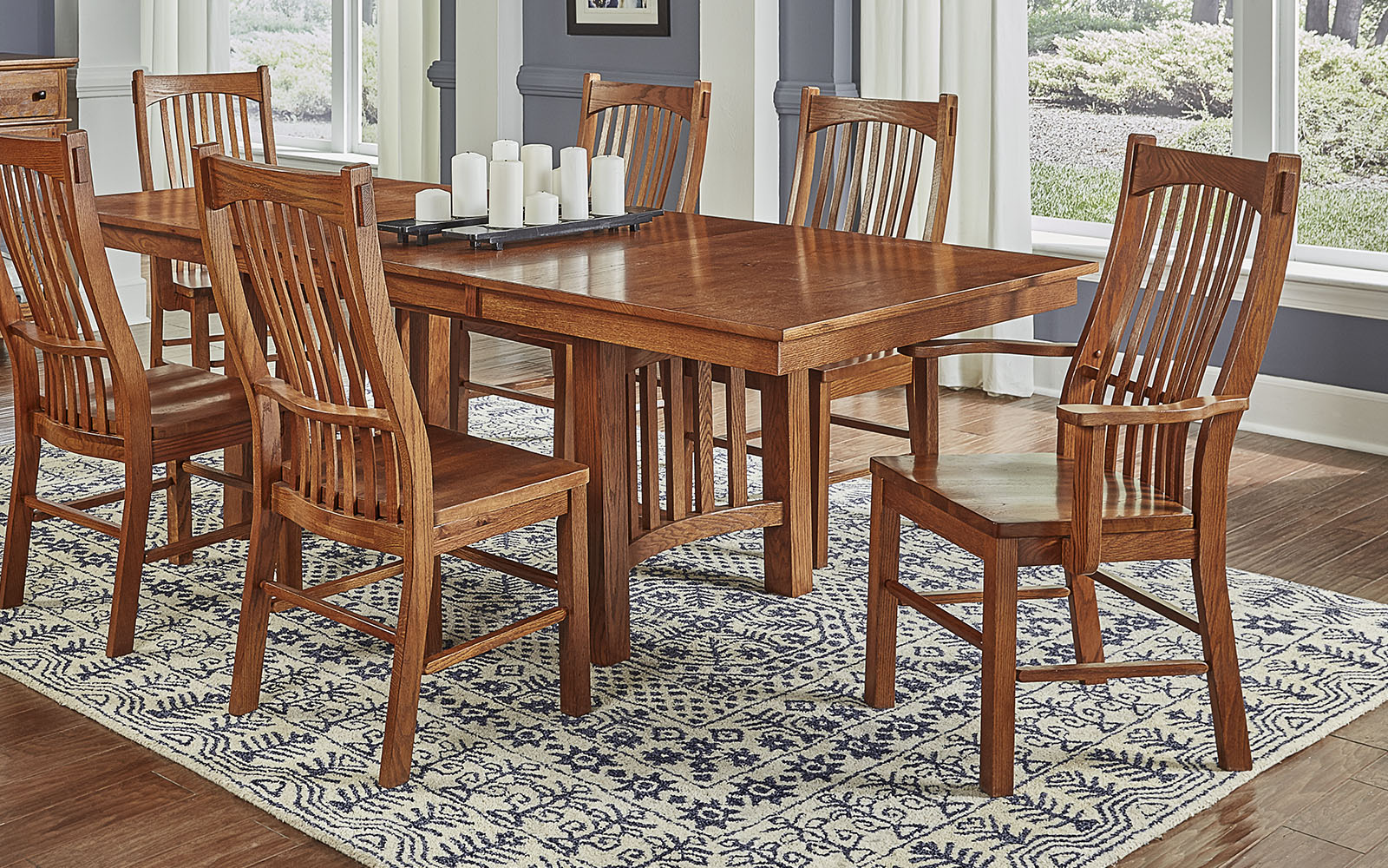 Slatback Armchair - A-America Wood Furniture