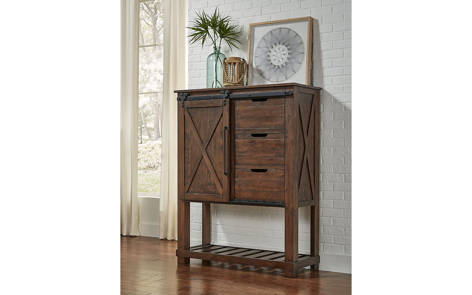 BARN DOOR CHEST - A-America Wood Furniture
